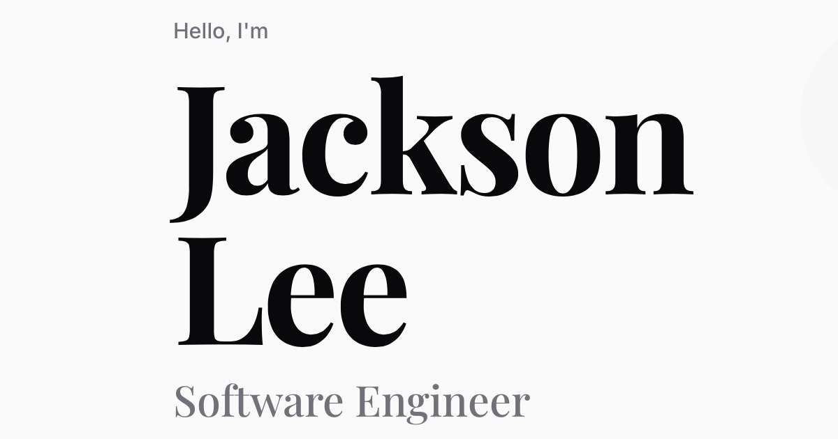 Jackson Lee